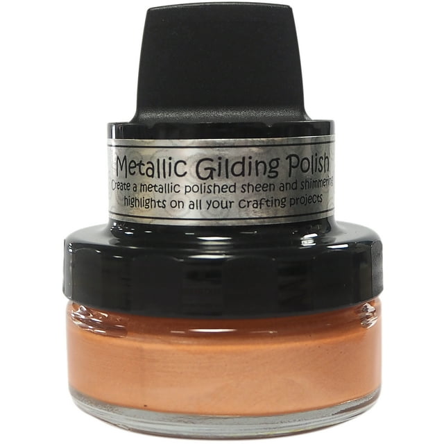 Cosmic Shimmer Metallic Gilding Polish-Apricot - Walmart.com
