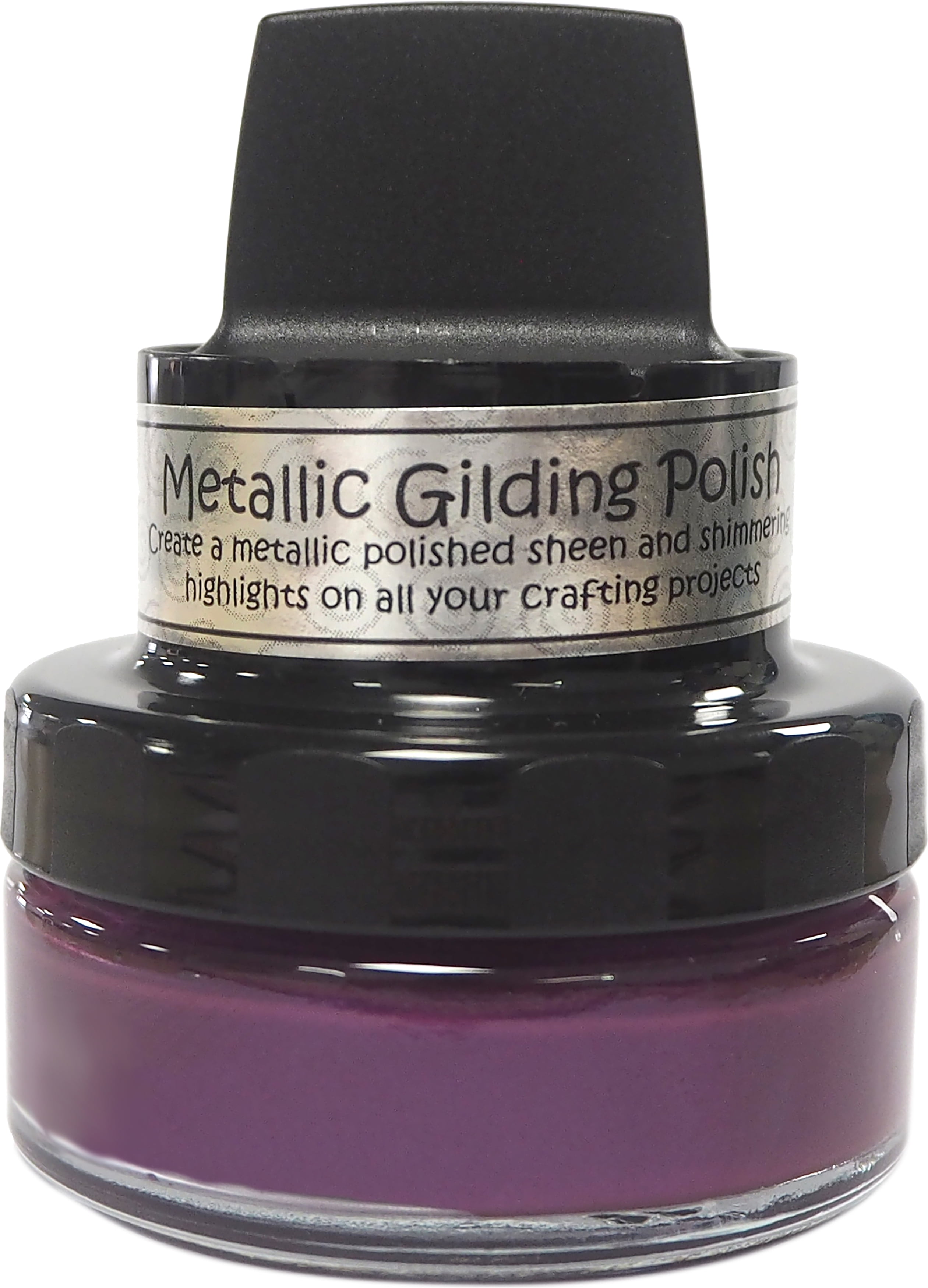 Cosmic Shimmer Metallic Gilding Polish-Dark Cherry - Walmart.com