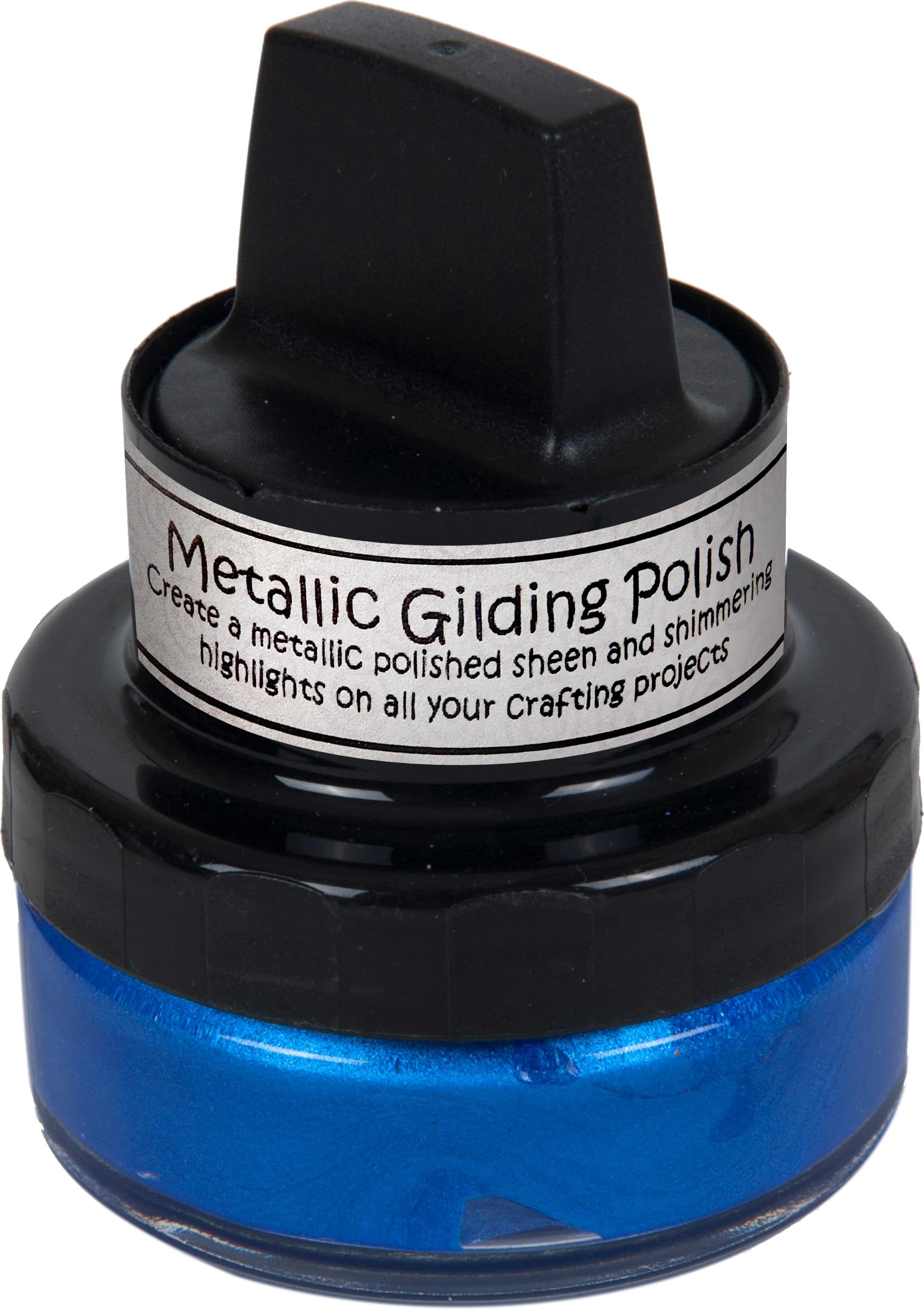 Cosmic Shimmer Metallic Gilding Polish-Mediterranean Blue - Walmart.com