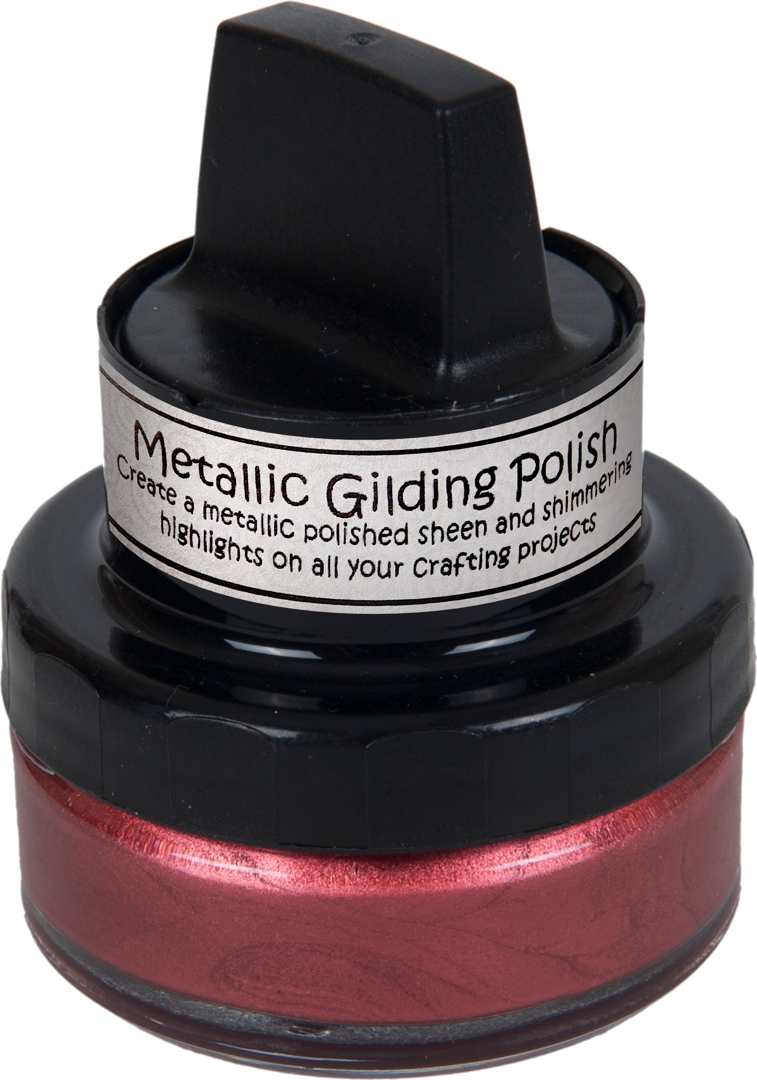 Cosmic Shimmer Metallic Gilding Polish-Rich Red - Walmart.com
