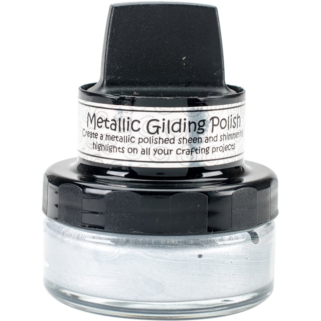 Cosmic Shimmer Metallic Gilding Polish-Silver - Walmart.com