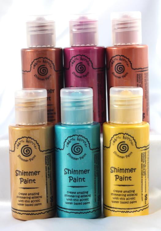 Cosmic Shimmer Shimmer Paint - Russet Red - Walmart.com