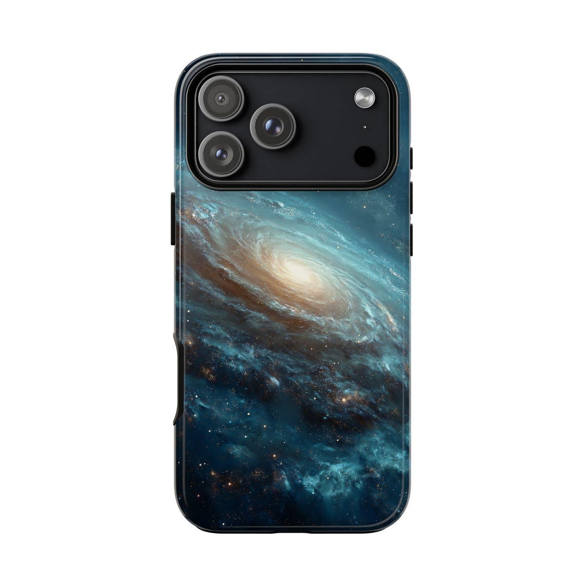Cosmic Spiral Galaxy Indigo Space Stars for iPhone 17 16 15 14 13 12 11 ...