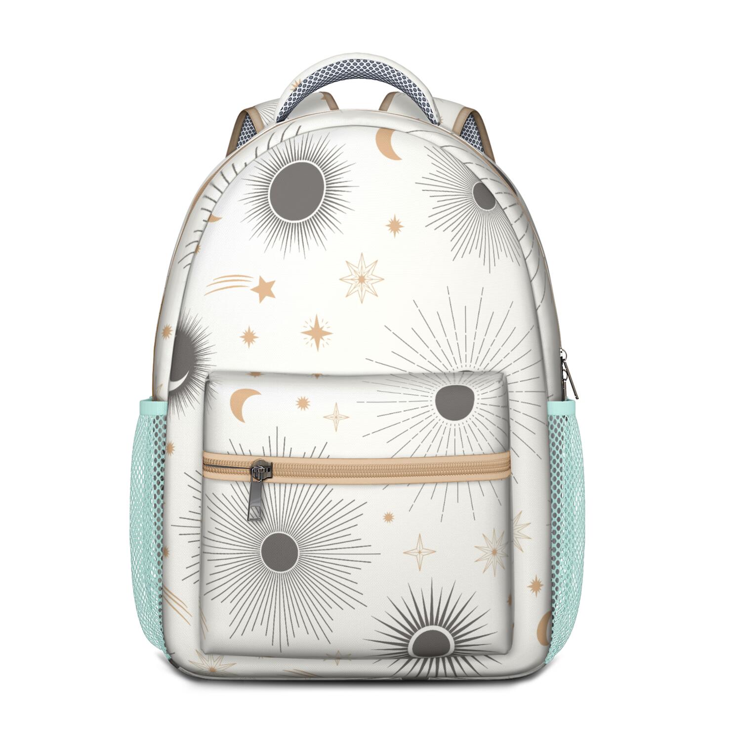 Cosmic Starry Night Gothic Backpack – Celestial Moon & Witchy Astrology ...