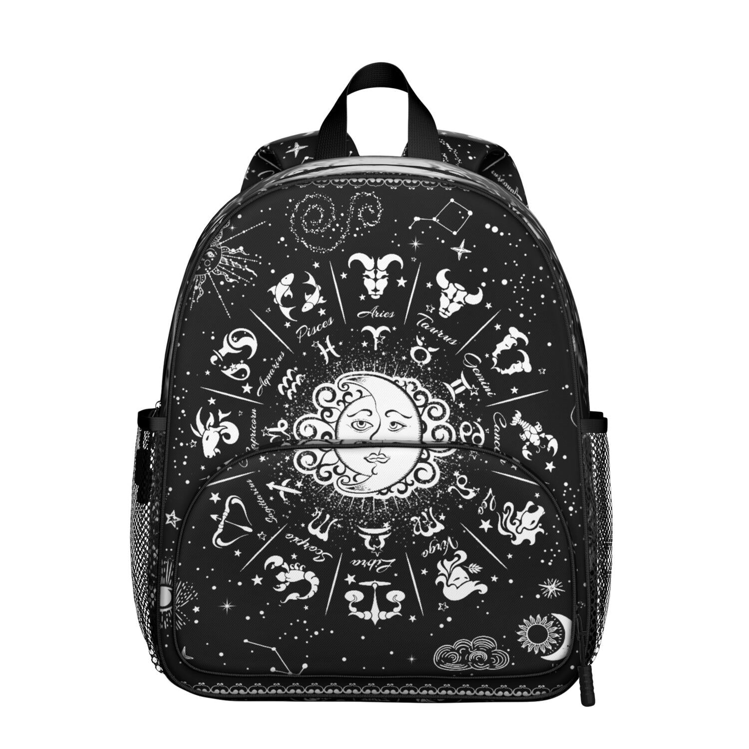 Cosmic Student Backpack – Gothic Celestial Moon Starry Night Steampunk ...