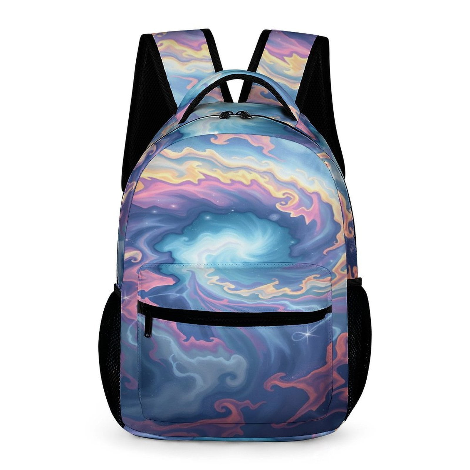 Cosmic Swirl Nebula Backpack Large Capacity Travel Hiking Laptop ...
