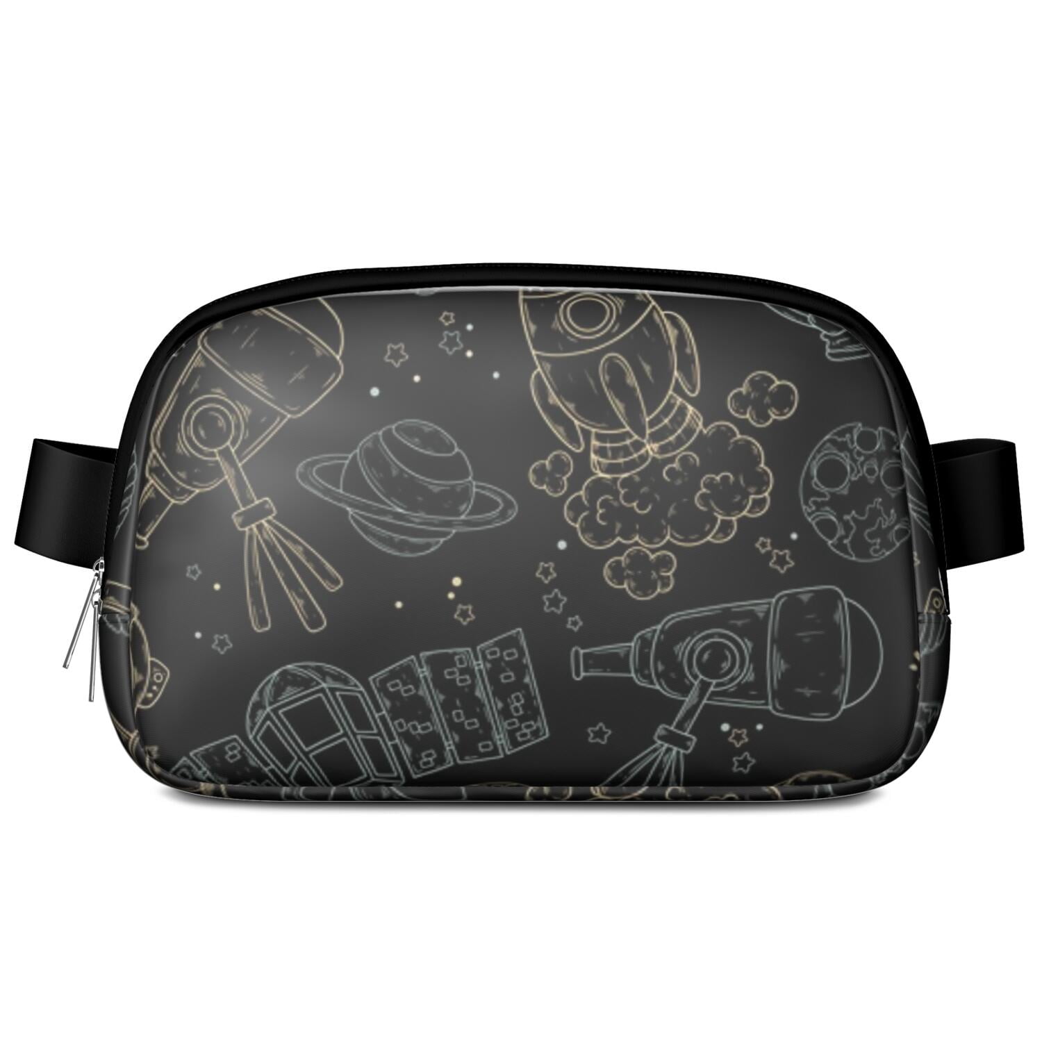 Cosmic Travel Waist Bag – Artistic Galaxy Fanny Pack with Nebula ...