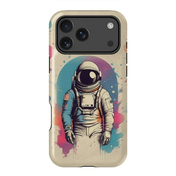 Cosmic Wanderer Futuristic Space Explorer Art Case for iPhone 17 16 15 ...