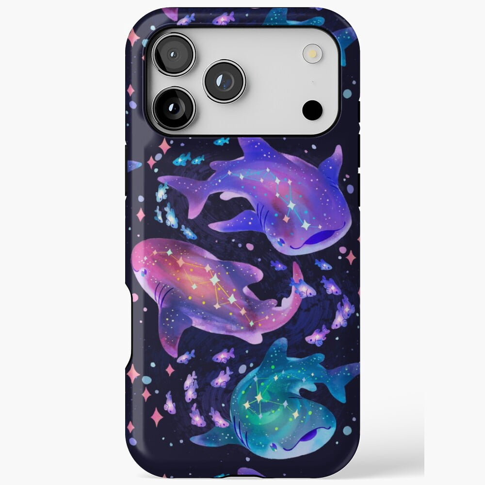 Cosmic Whale Shark Outer Space Starry Nebula Planet Case for iPhone 11 ...