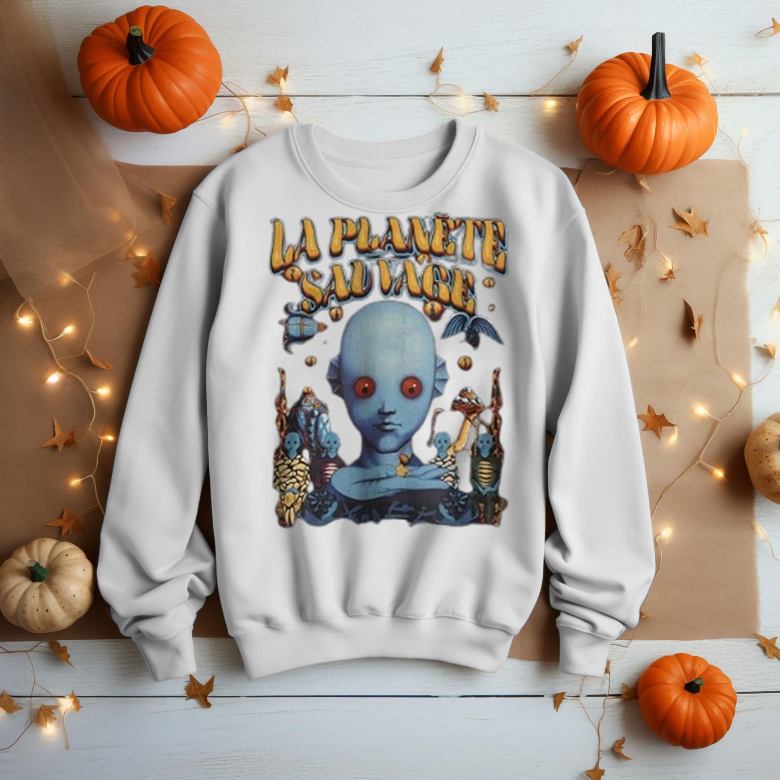 Cosmic World French Retro Vintage Animated Sci-Fi Unisex Classic Shirt ...