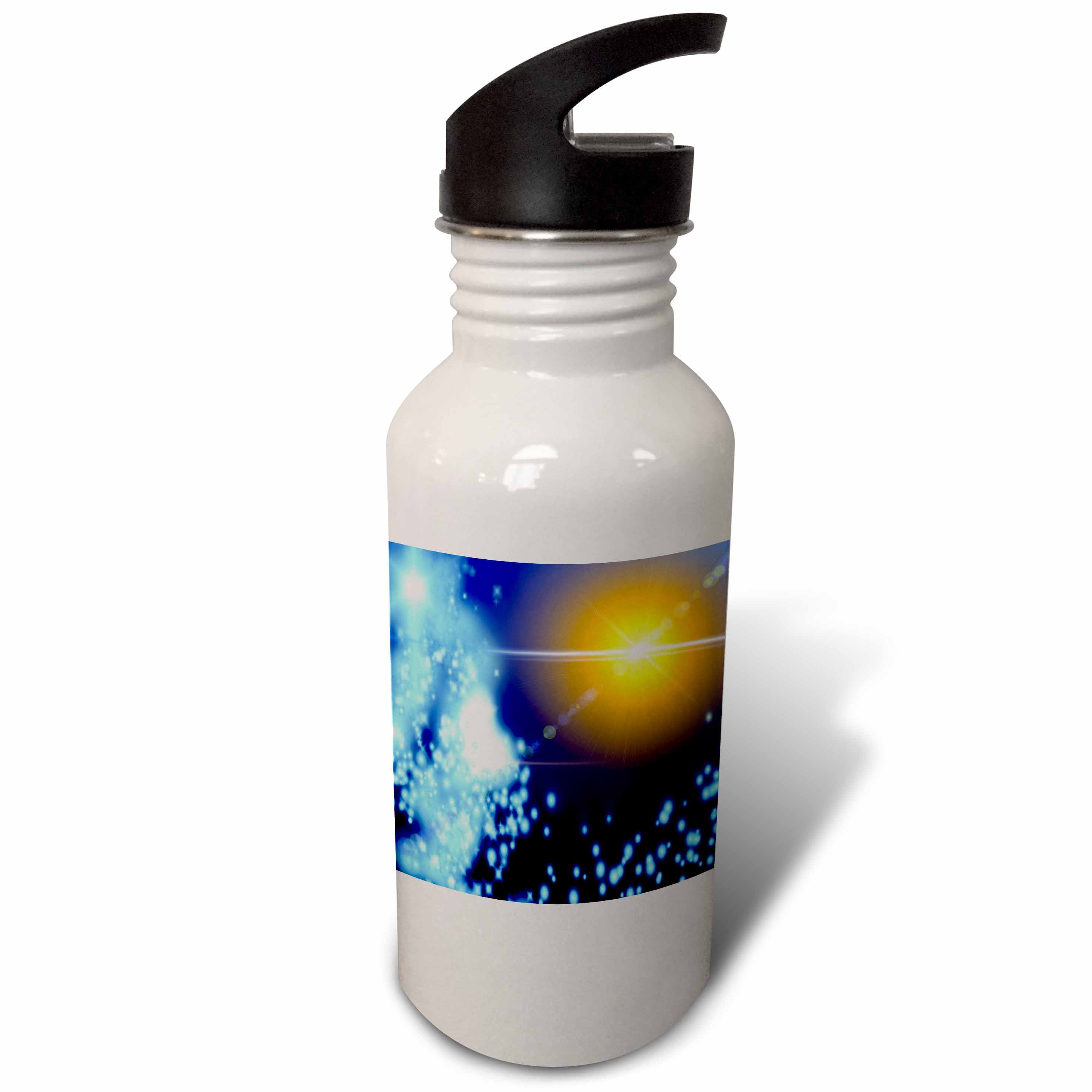 Cosmic sun and solar system nebulas 21 oz Sports Water Bottle wb-99596 ...