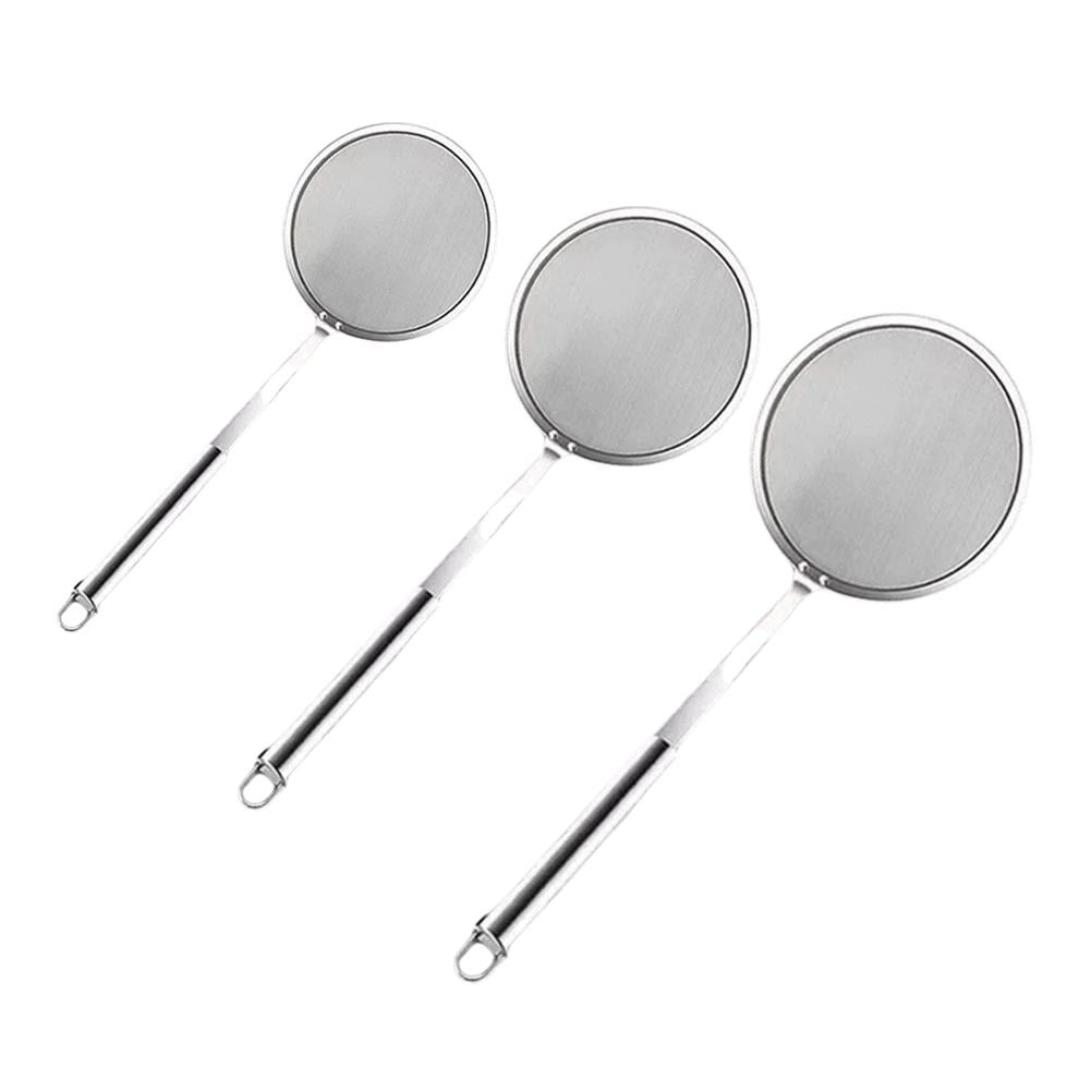 CosmicCuration 1/3pcs Stainless Steel Colander Super Dense 100 Mesh ...