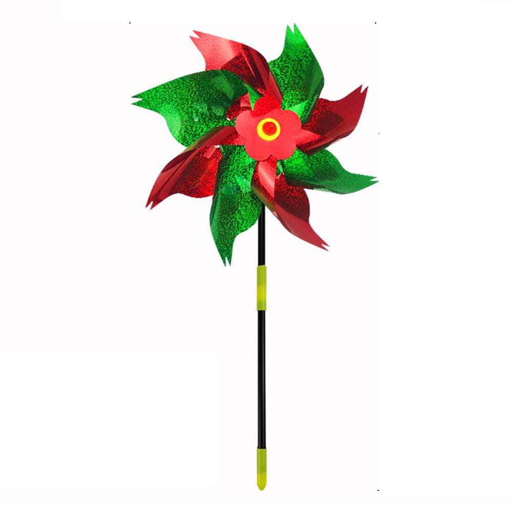 CosmicCuration Reflective Pinwheels with Stakes For Garden,Extra ...