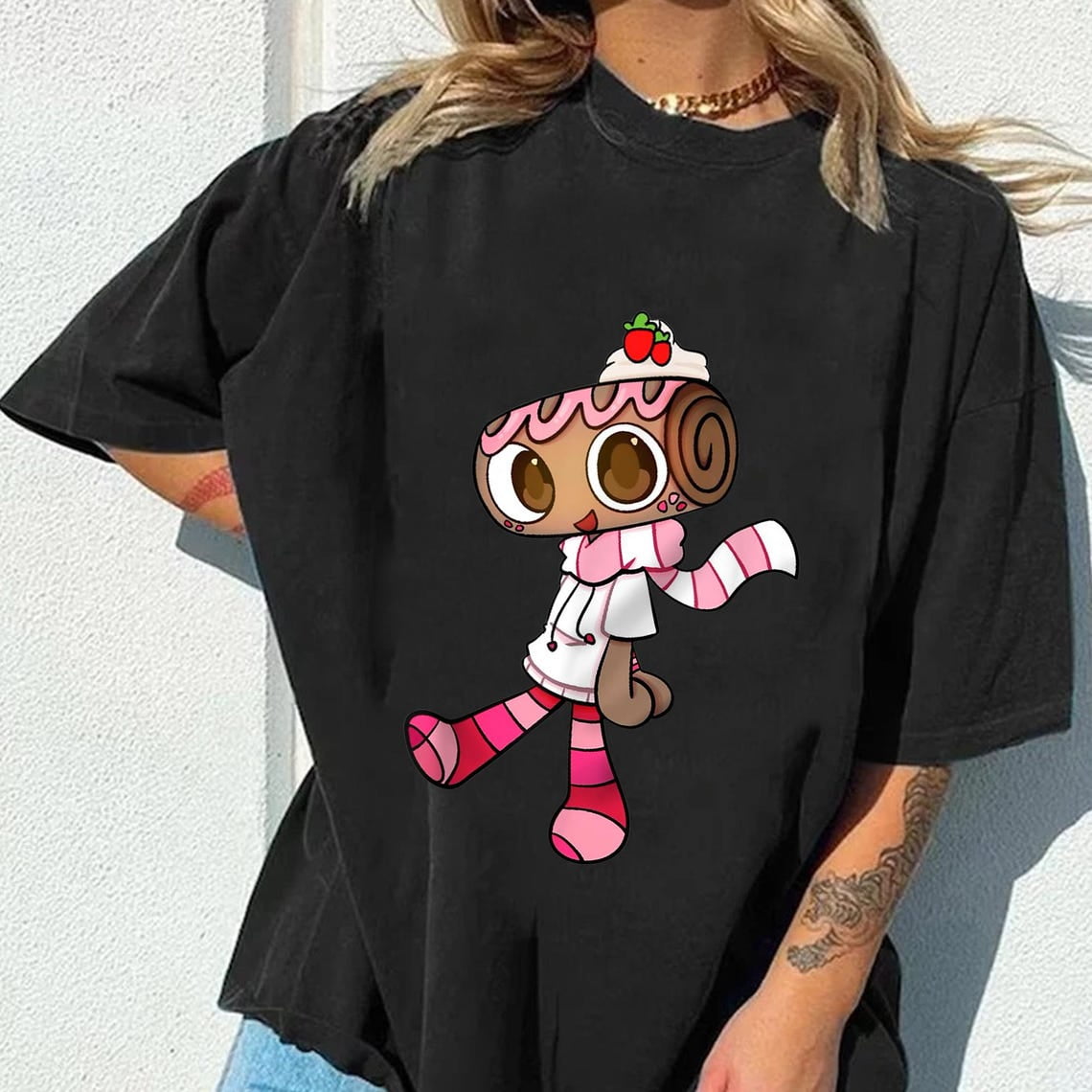 Cosmo From Dandy's World Toys The World of Dandy T-shirt,Maroon Color ...