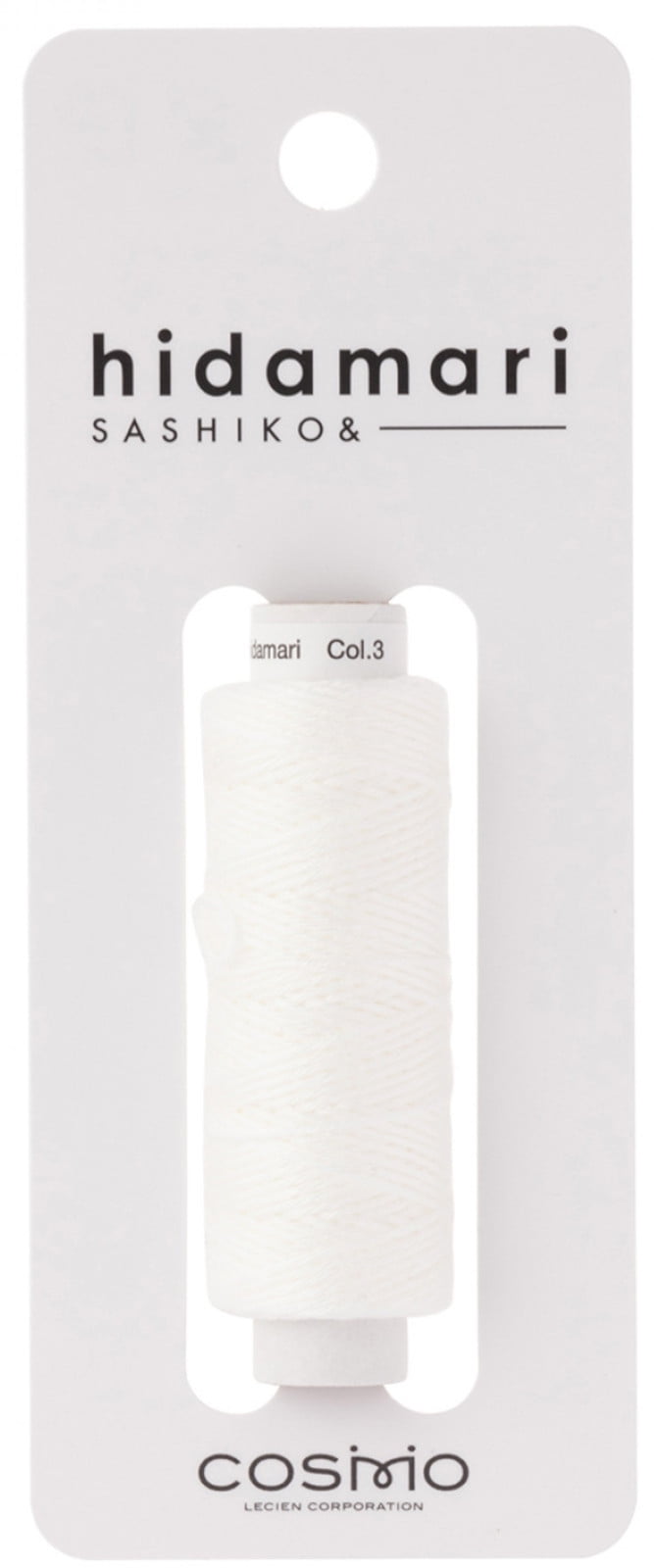 Cosmo Hidamari Sashiko Solid Thread 30 Meters Pearl White - Walmart.com