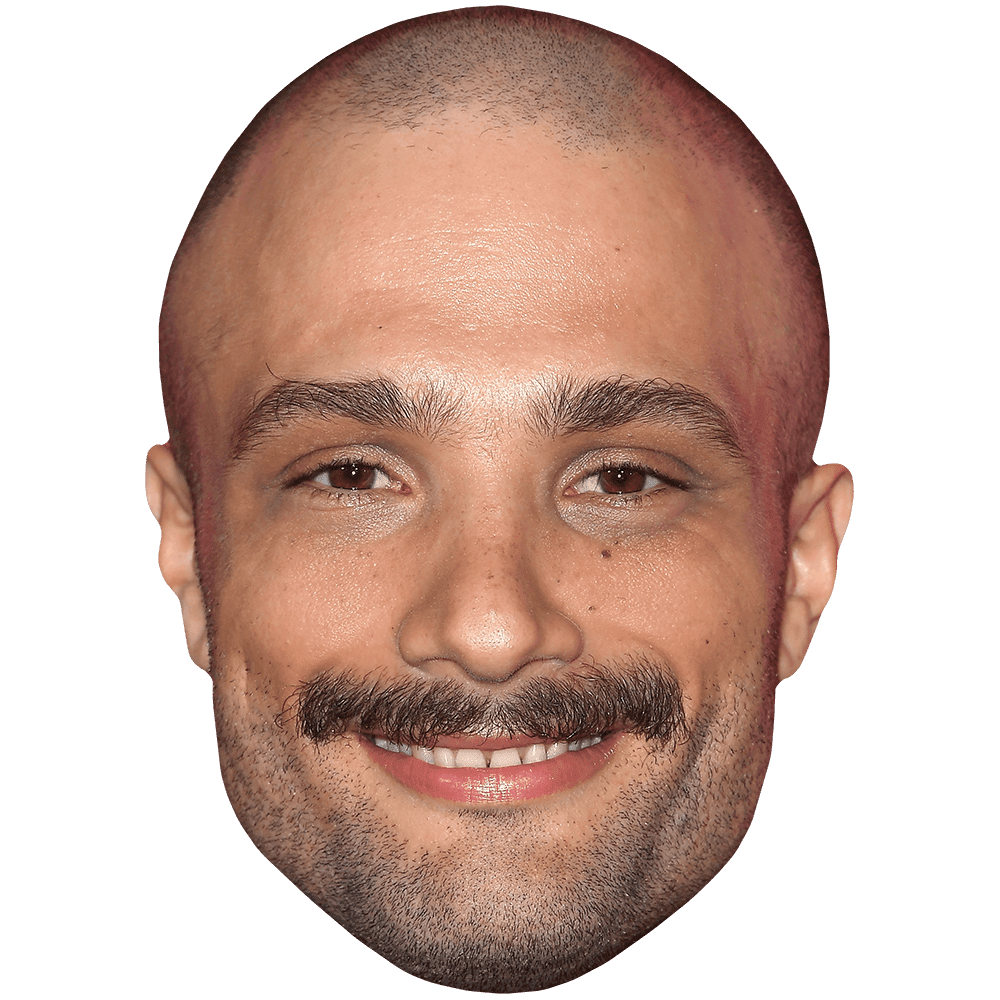 Cosmo Jarvis (Moustache) Big Head. Larger than life mask. - Walmart.com