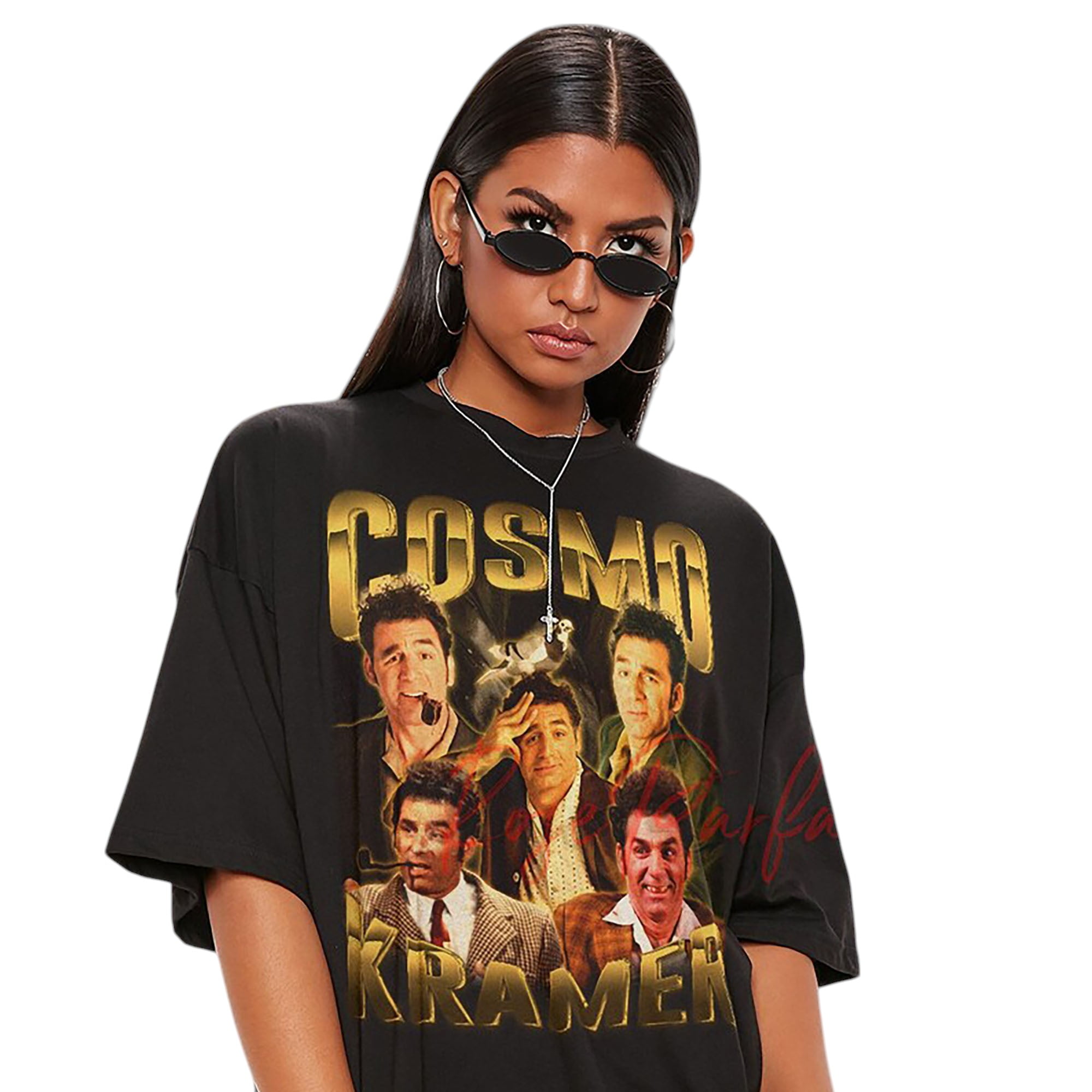 Cosmo Kramer Retro Unisex Classic 2D T-Shirt - Vintage Meme Michael ...
