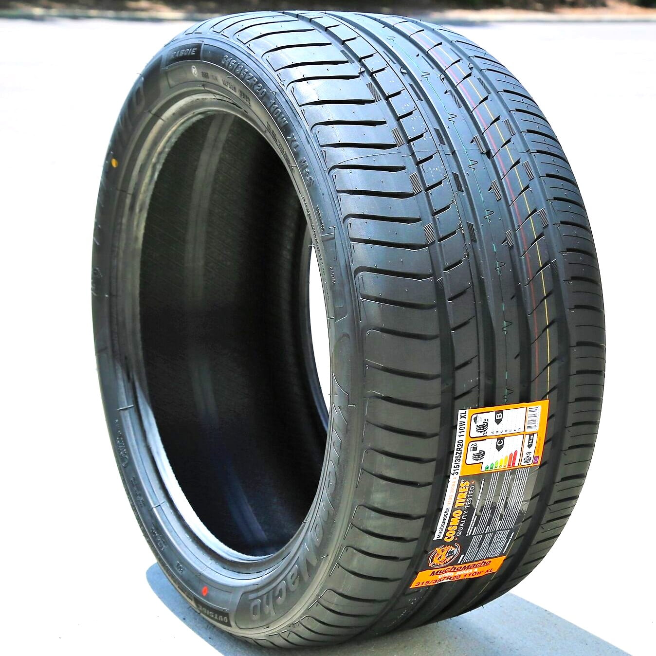 Cosmo MuchoMacho High Performance All Season Tire, 315/35R20 110W A/S ...