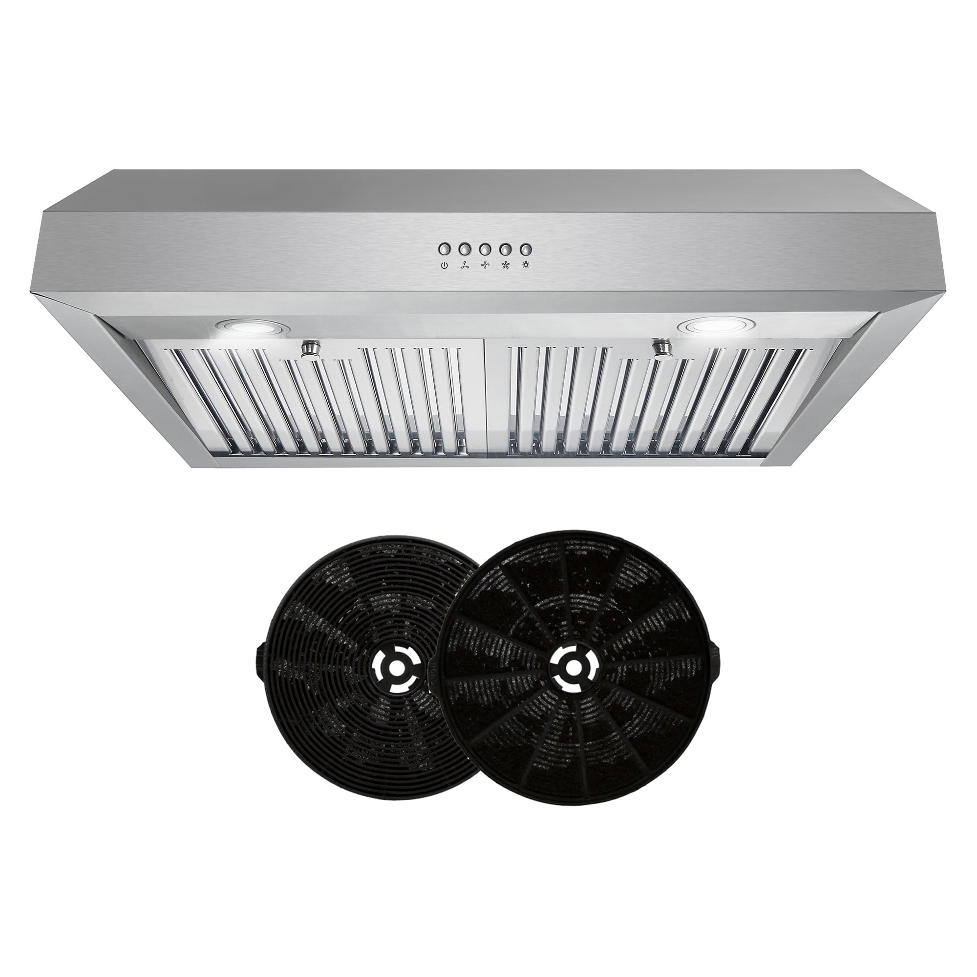Cosmo 30 in. Stainless Steel Vent Exhaust UC30 Range Hood, 380 CFM ...