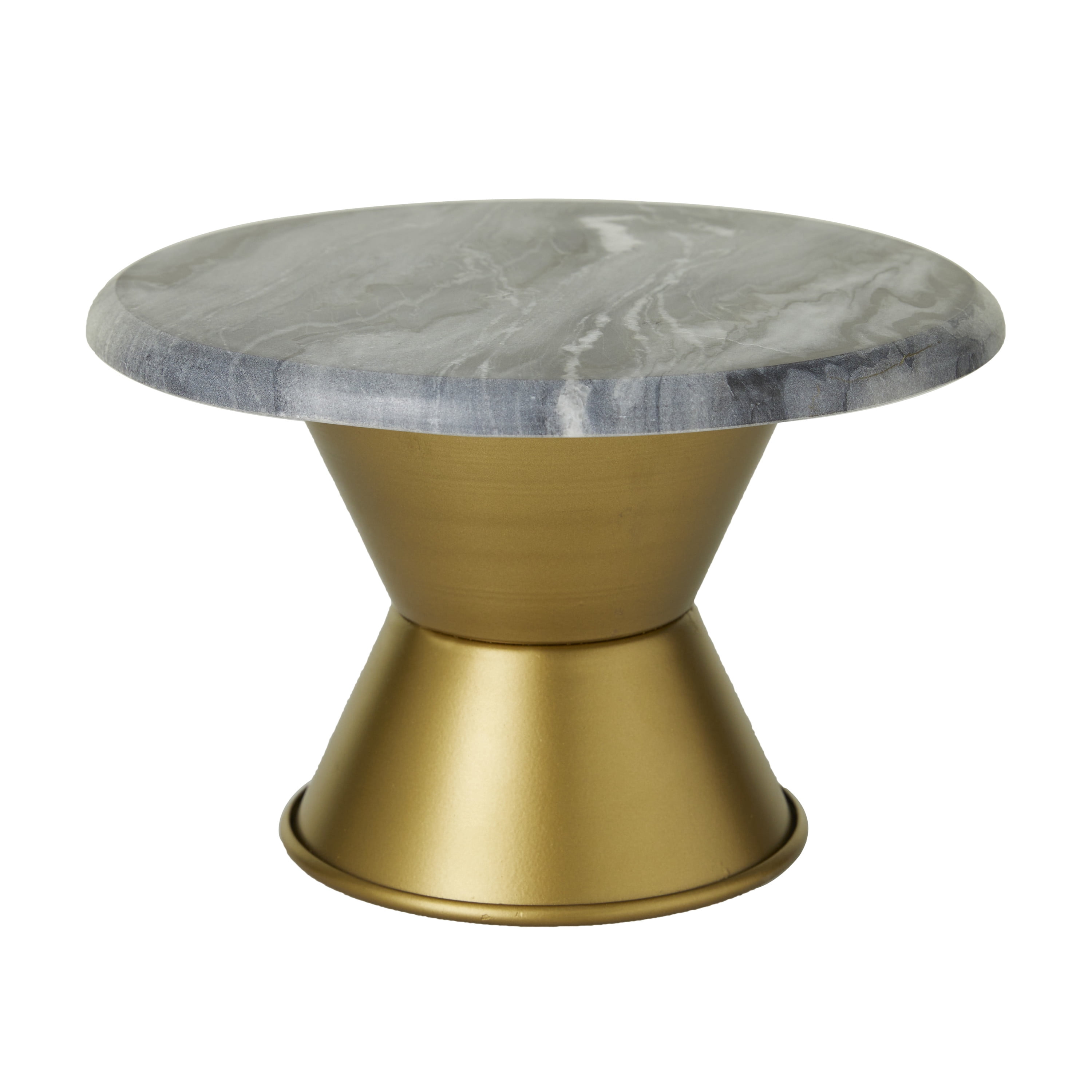 CosmoLiving by Cosmopolitan 10" x 7" Gray Ceramic Decorative Stand with ...
