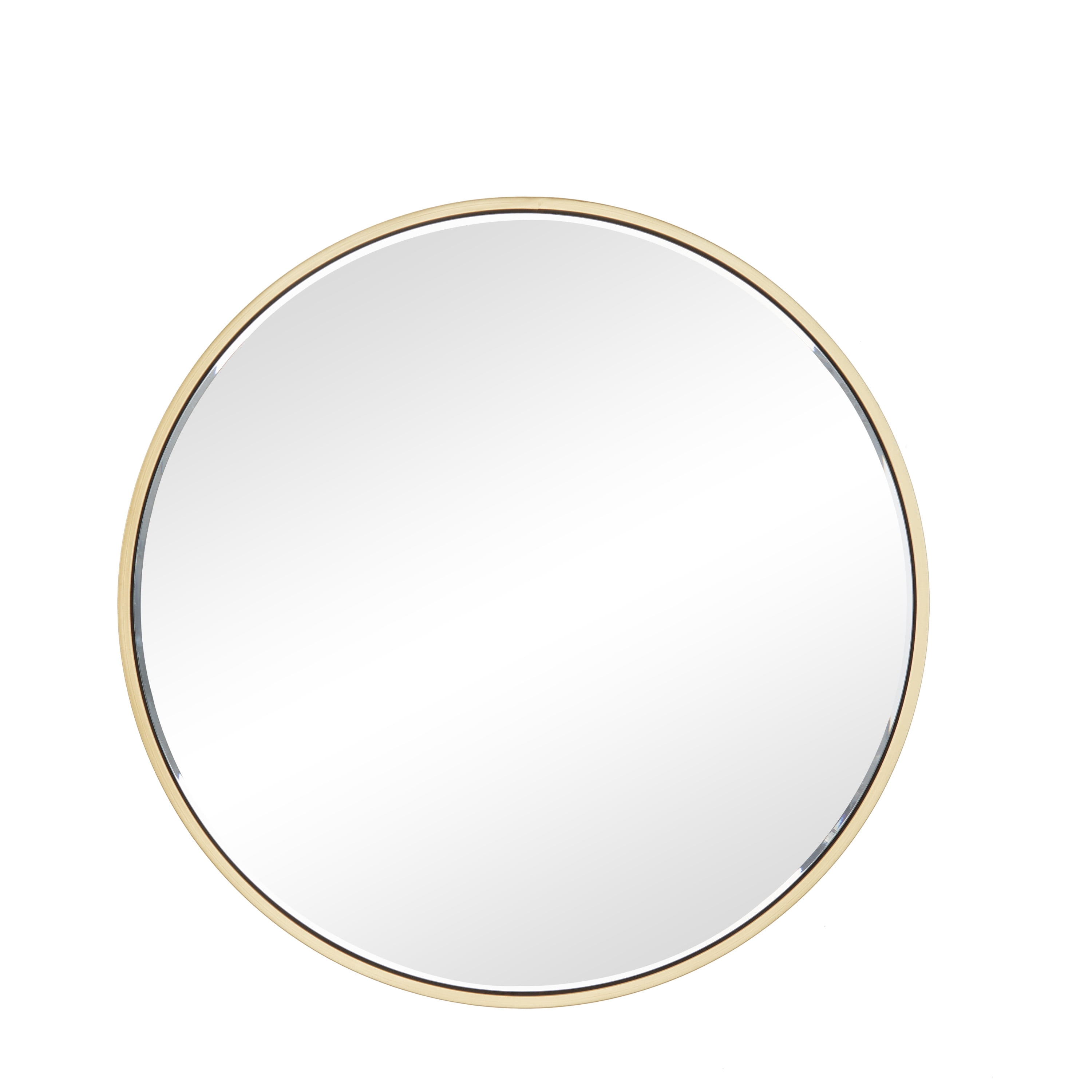 CosmoLiving by Cosmopolitan 36" x 36" Gold Wall Mirror - Walmart.com