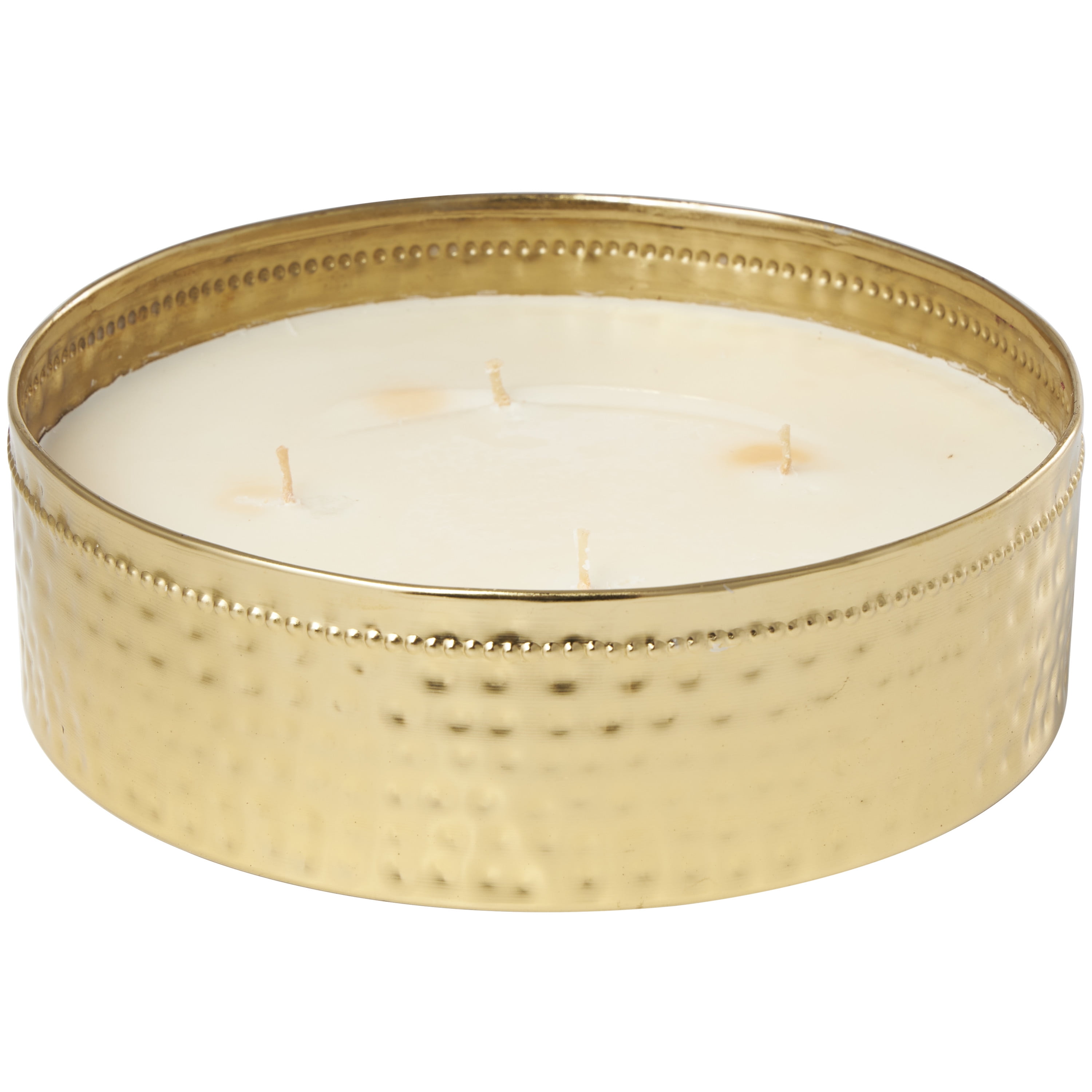 CosmoLiving by Cosmopolitan Gold Jasmine Scented 60 oz 4 Wick ...