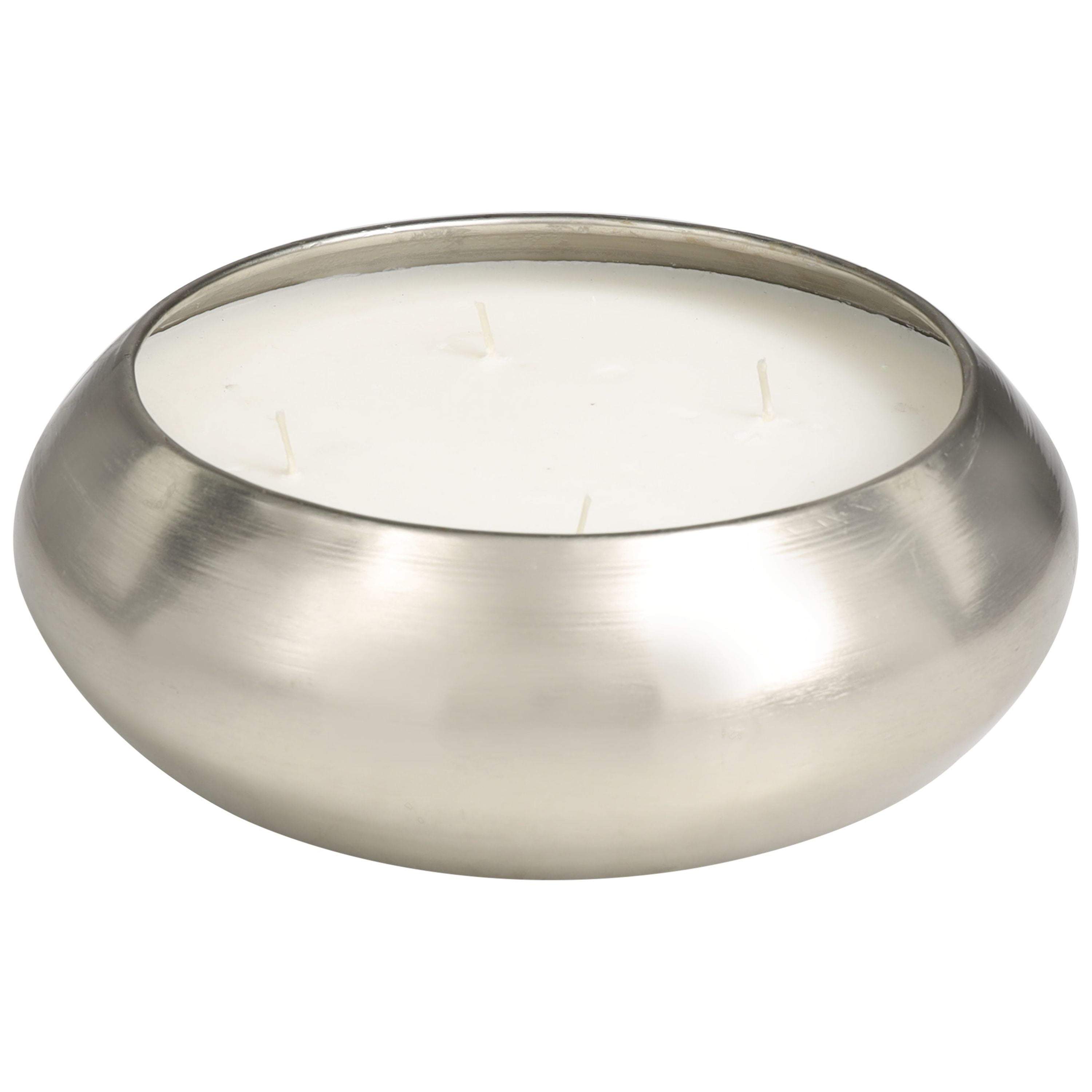 CosmoLiving by Cosmopolitan Silver Sweet Bamboo Scented 60 oz 4 Wick ...