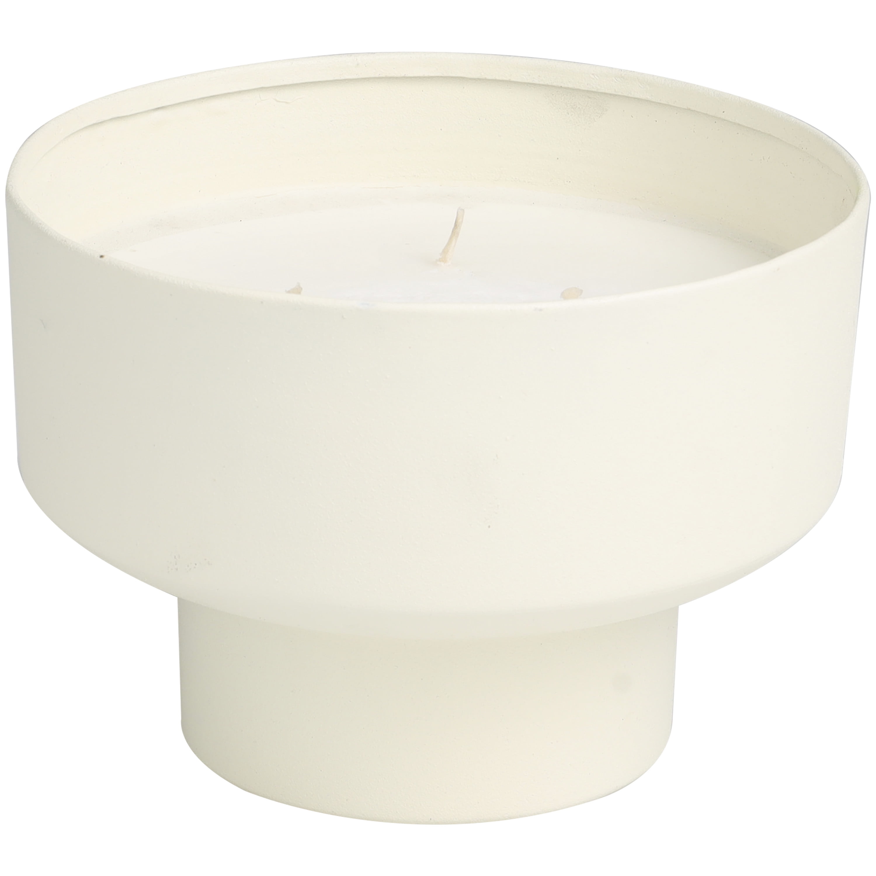 CosmoLiving by Cosmopolitan Cozy Cashmere Scented 50 oz 3 Wick White ...