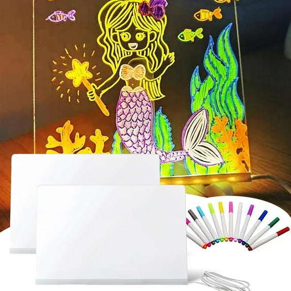Cosmody LED Drawing Board, Lumiboard LED Drawing Board, Dry Erase Lumi ...