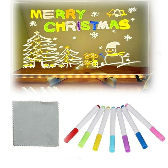 Lumiboard Led Drawing Board(12 Color Pens), 2025 New Cosmody Led Board ...