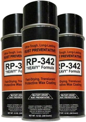 Cosmoline RP-342 "Heavy" Rust Preventative Spray (Military-Grade) 3 ...