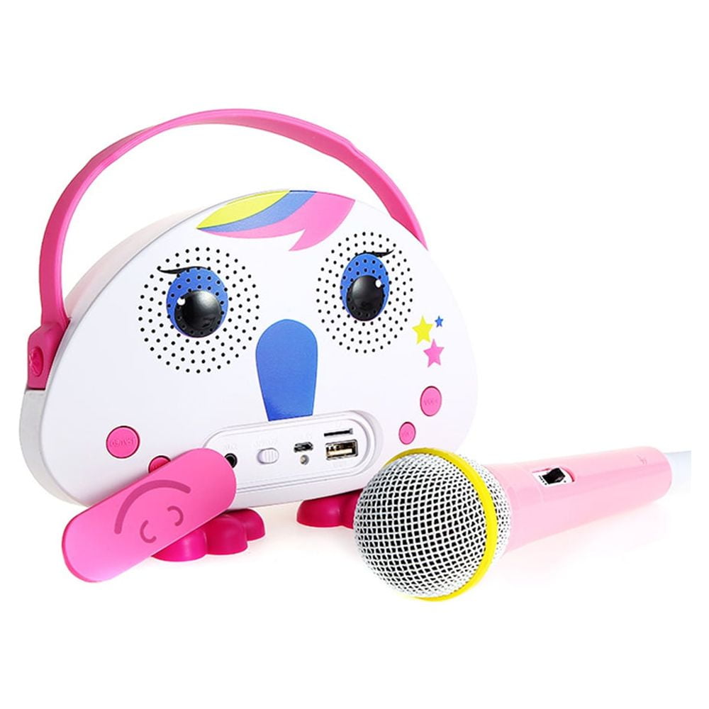 Cosmonic Bluetooth Karaoke Machine for Children with Microphone Karaoke ...