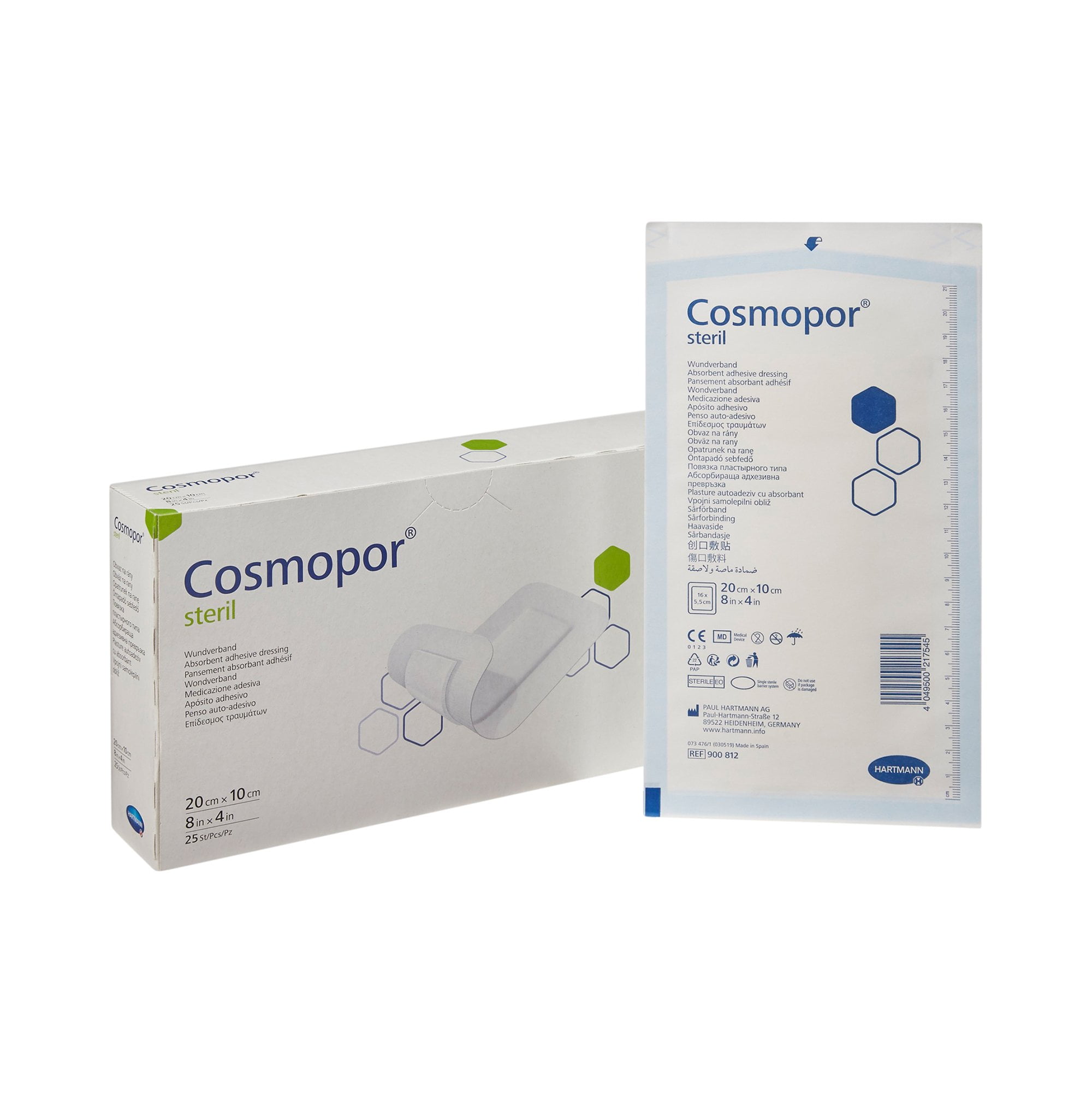 Cosmopor® Adhesive Dressing, 4 x 8 Inch - Walmart.com