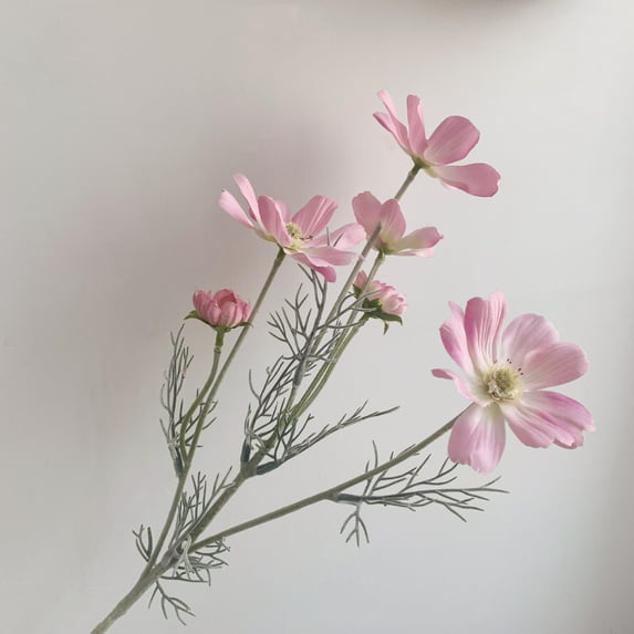 Cosmos Artificial Flowers, Rose Red - Walmart.com