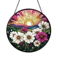 Cosmos Bloom Sun Catcher Glass Window Hanging Autumn Inspired - Walmart.com