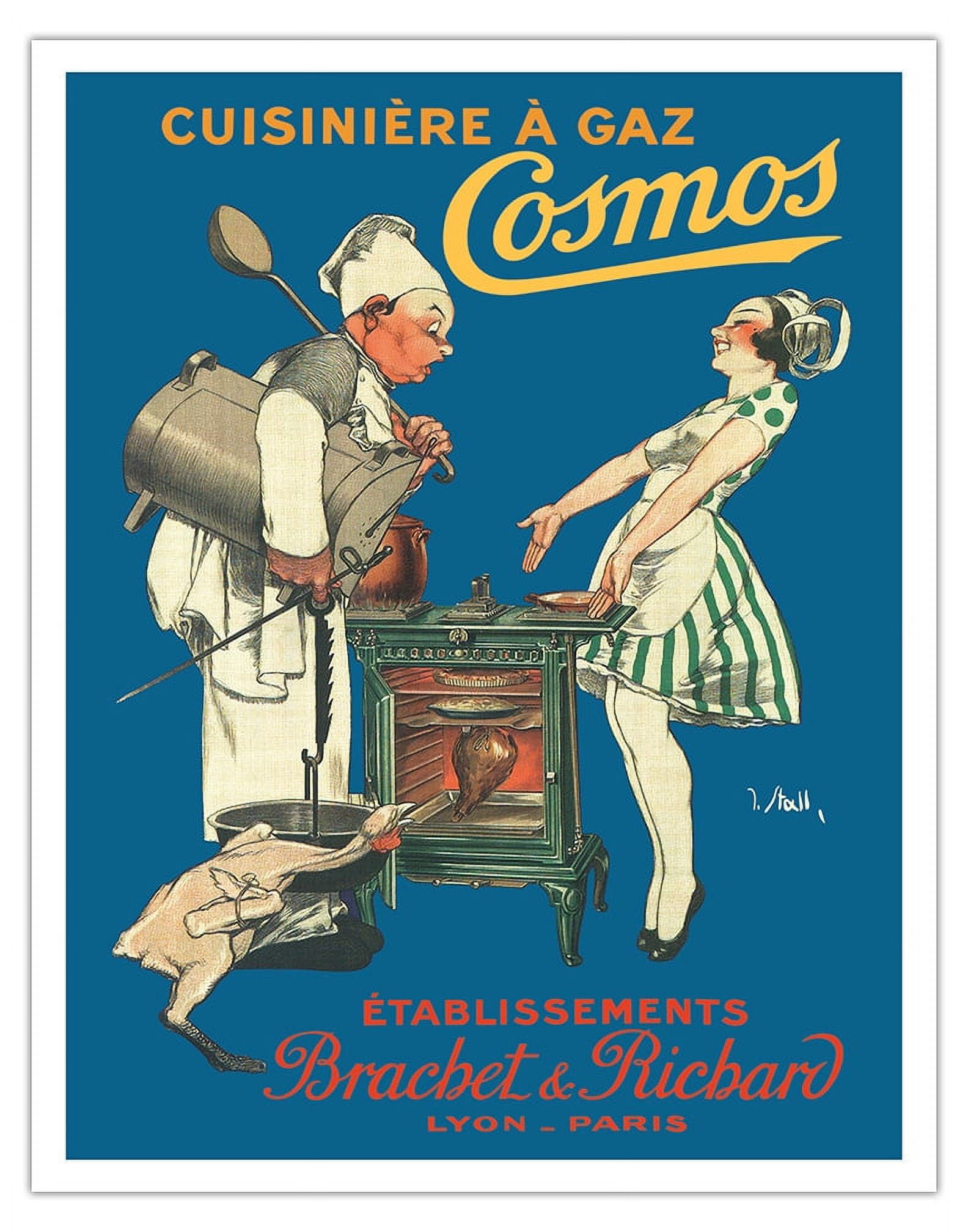 Cosmos Gas Stoves (Cuisinière à gaz Cosmos) - Vintage French ...