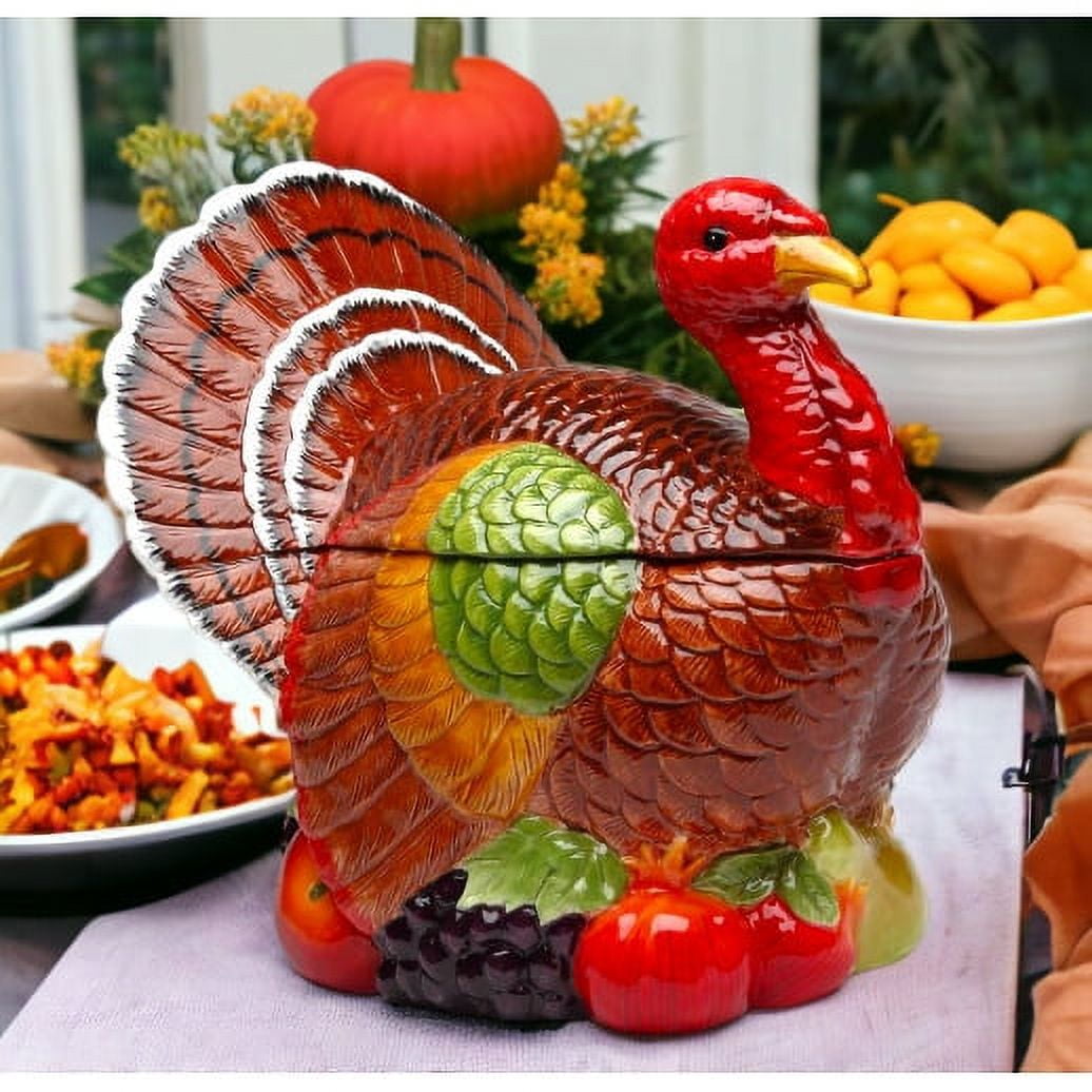 Cosmos Gifts Turkey Storage Jar - Walmart.com