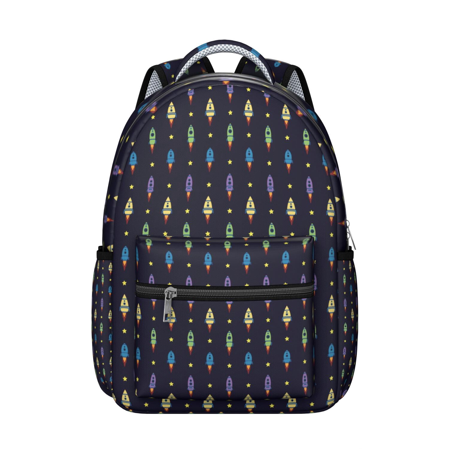 Cosmos Outer Space Waterproof Bookbag - Organized Storage for School ...