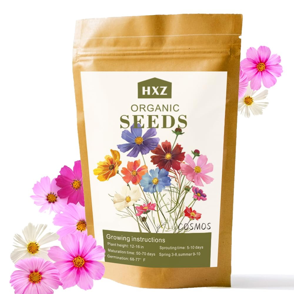 Cosmos Seeds, 6000+ Cosmos Seeds for MVR1 Planting, Cosmos Flower Seeds ...