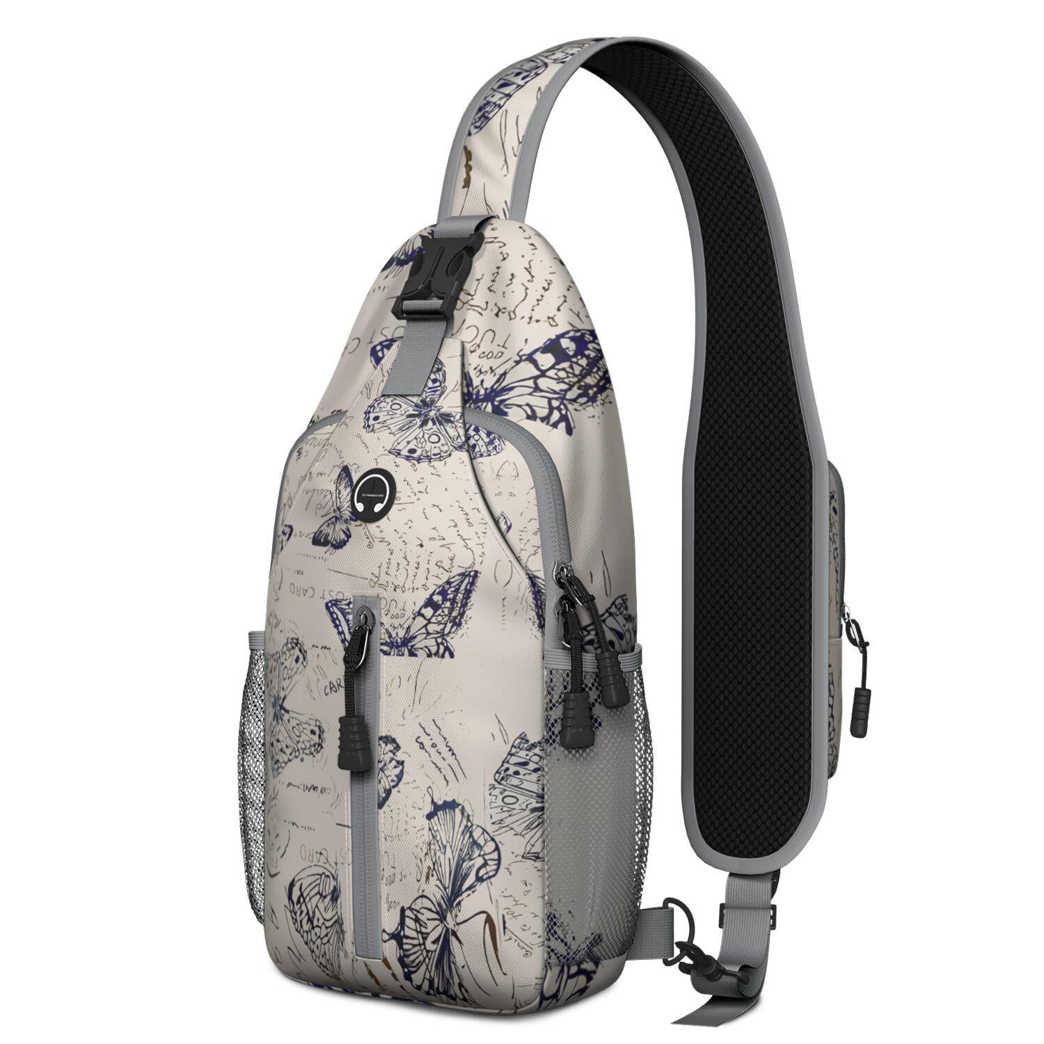 Cosmos Themed Sling Bag with Nebula Cosmic Print – Lightweight Outdoor ...