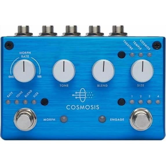 Cosmosis Stereo Morphing Reverb Effects Pedal$$Music - Walmart.com