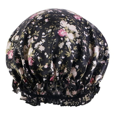 Rucci Boufant Shower Cap - Washable Reusable (Pink Hearts Pattern ...