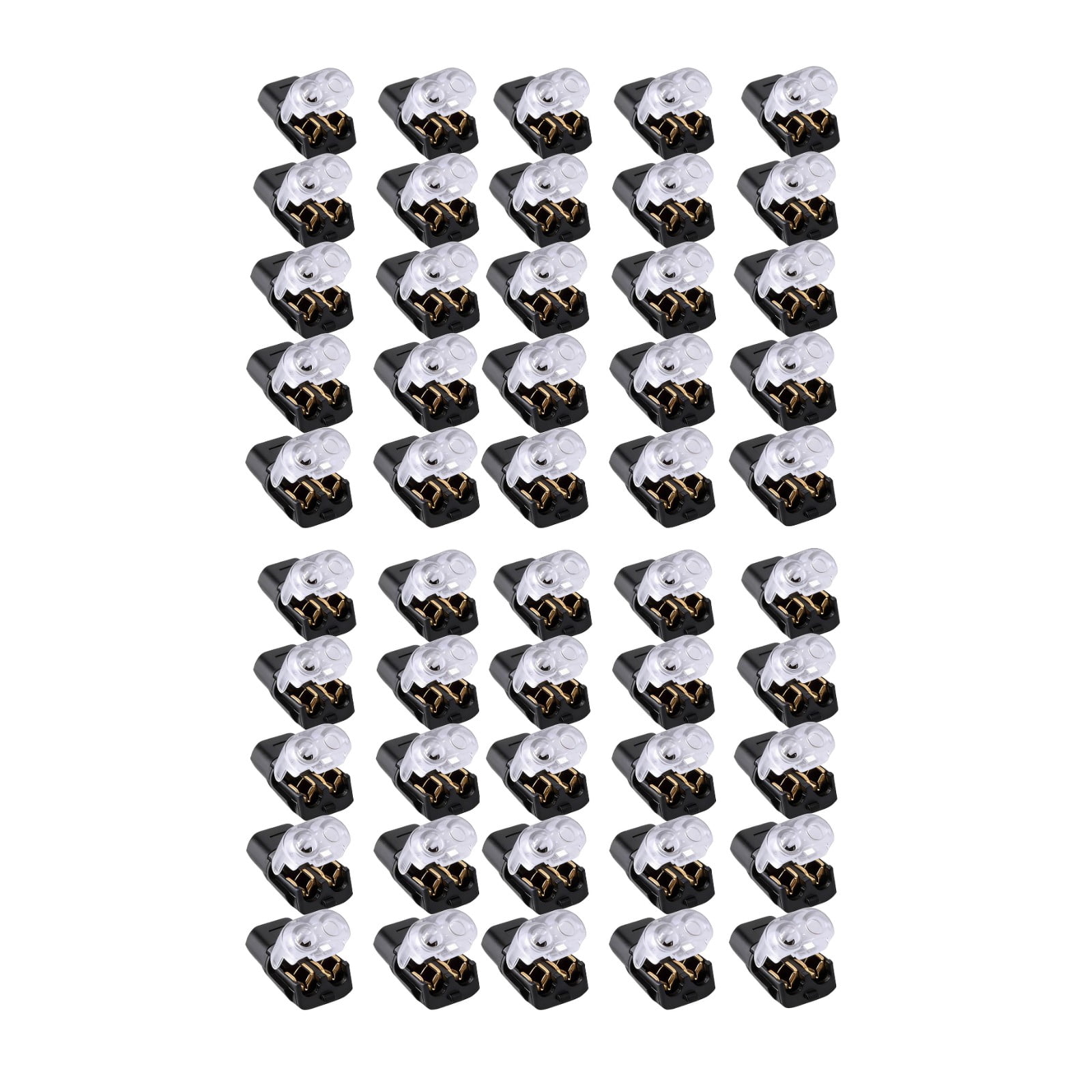Cosmug Double Wire Connector 2 Pin for Led Strip Lights - Solderless ...