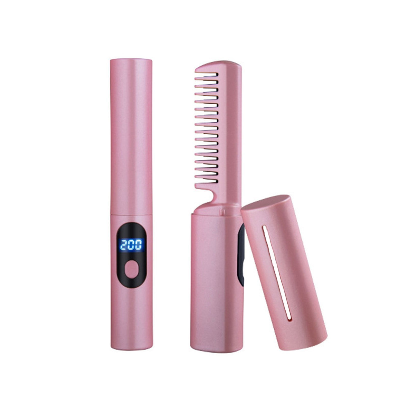 Cosmug Hair Curler Wireless Mini Hair Straightener Electric ...