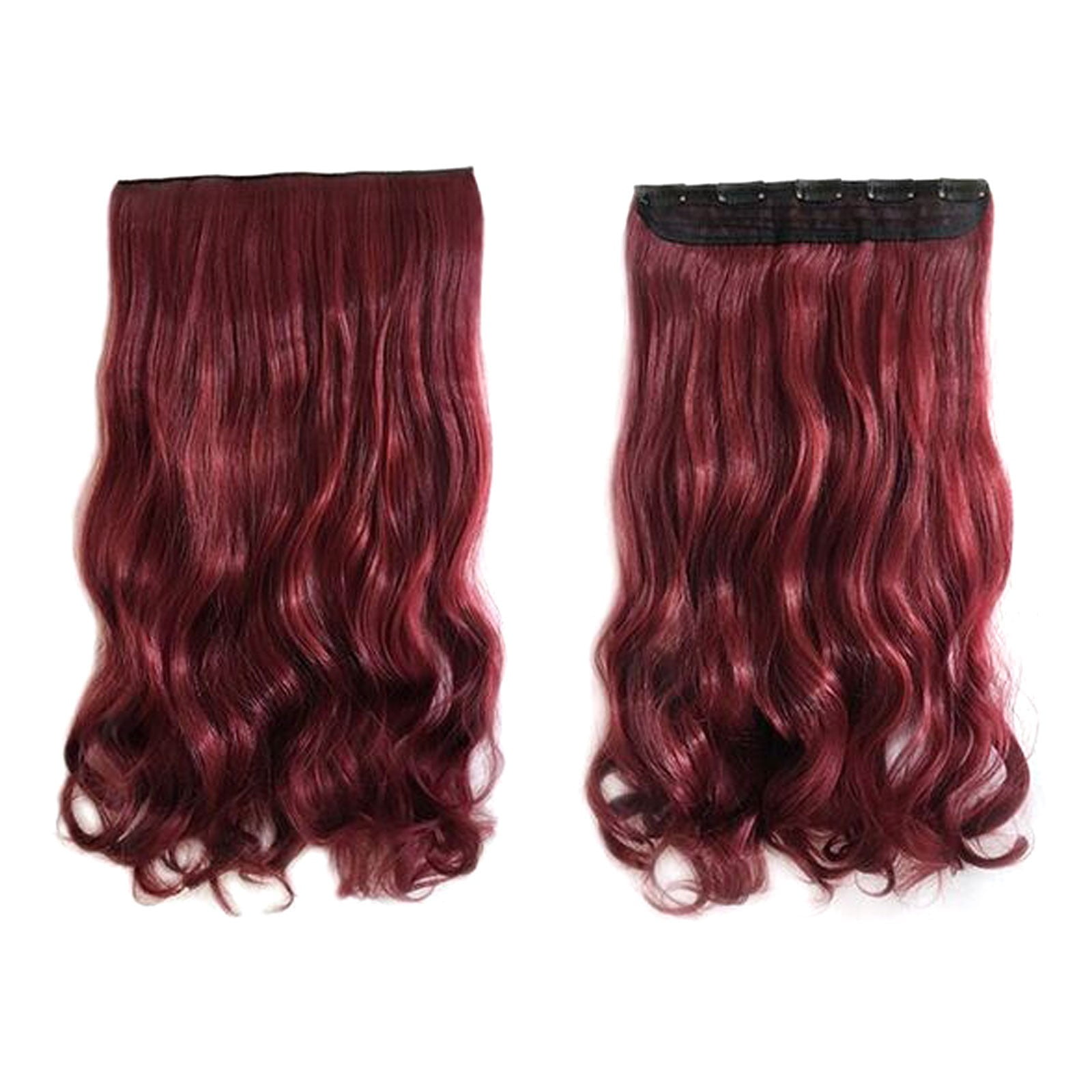Cosmug Hair Extensions This Product Is a Luxurious 22 inch Long Plug-In ...