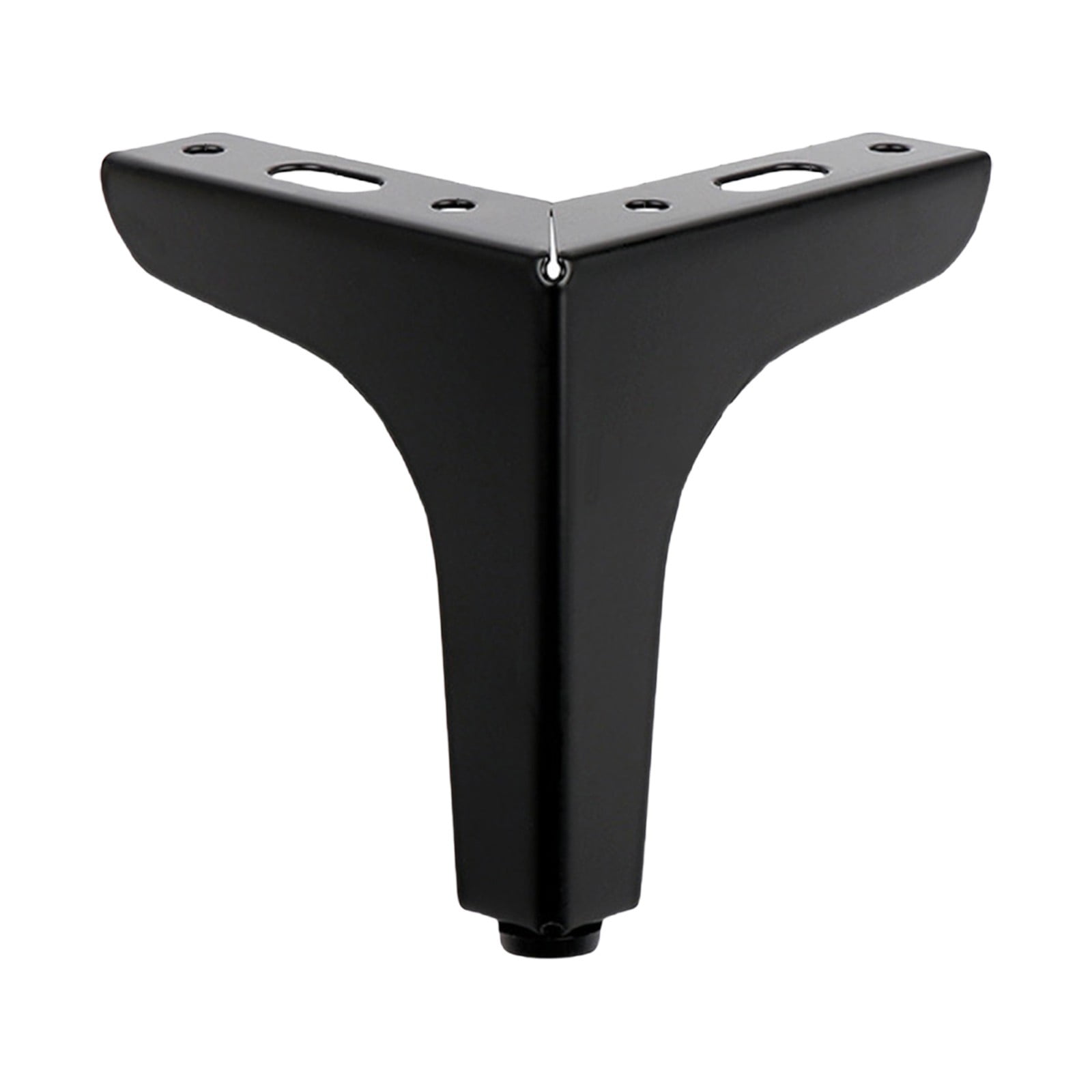 Cosmug Metal Furniture Legs 4 Pack Modern Black Steel Feet Replacement ...