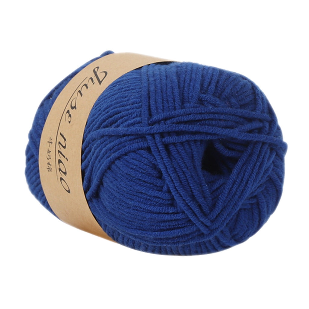 Cosmug Milk Cotton Yarn 5 Strands Diy Knitting Crochet Yarn Soft ...