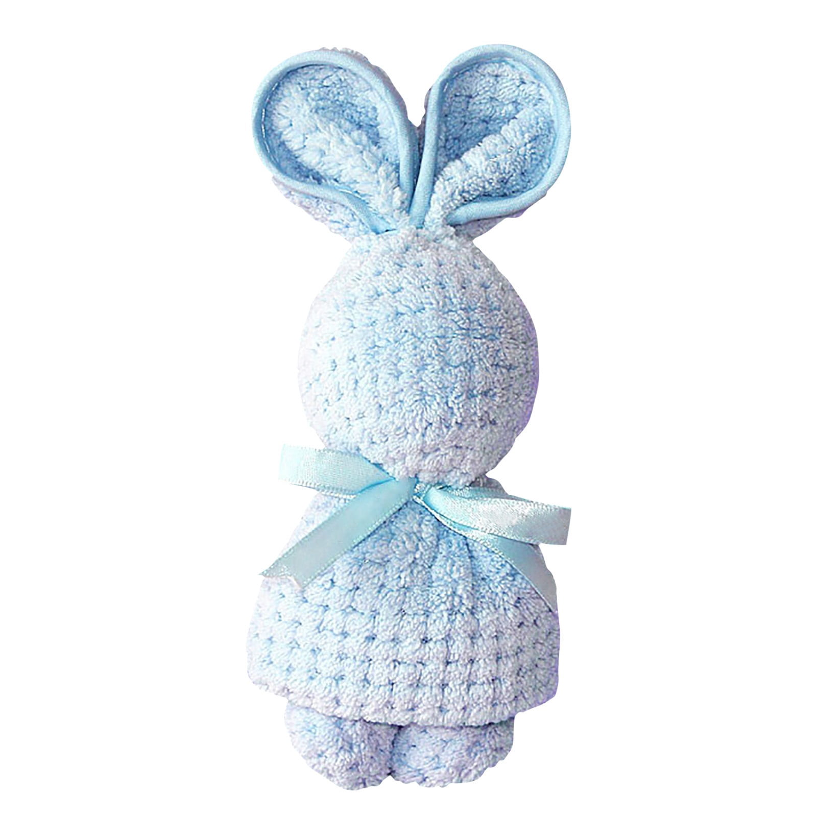 Cosmug Super Soft and Absorbent Rabbit-Shaped Bath Towel, 30X30 Cm ...