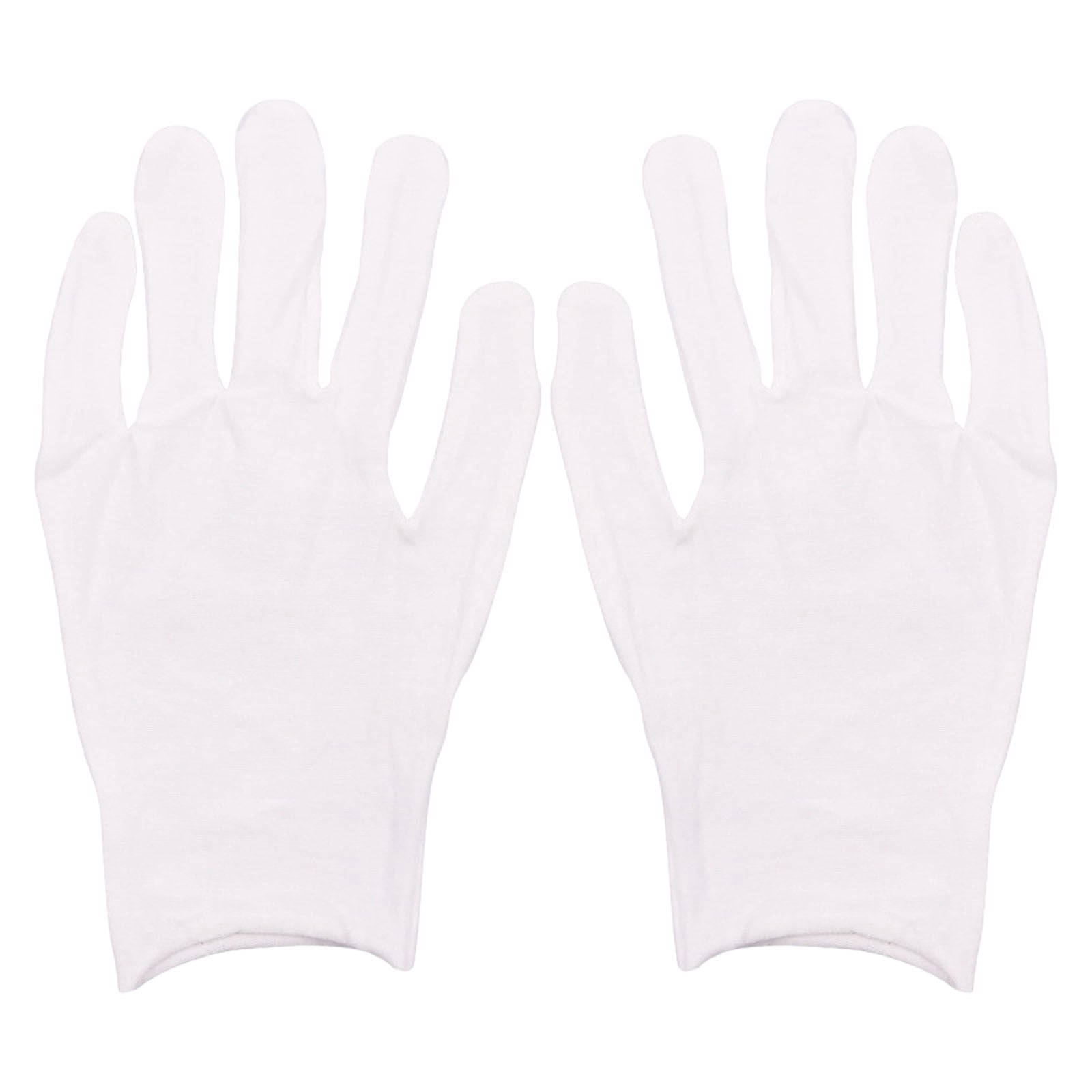 Cosmug White Cotton Gloves for Dry Hands, Moisturizing Eczema Treatment ...