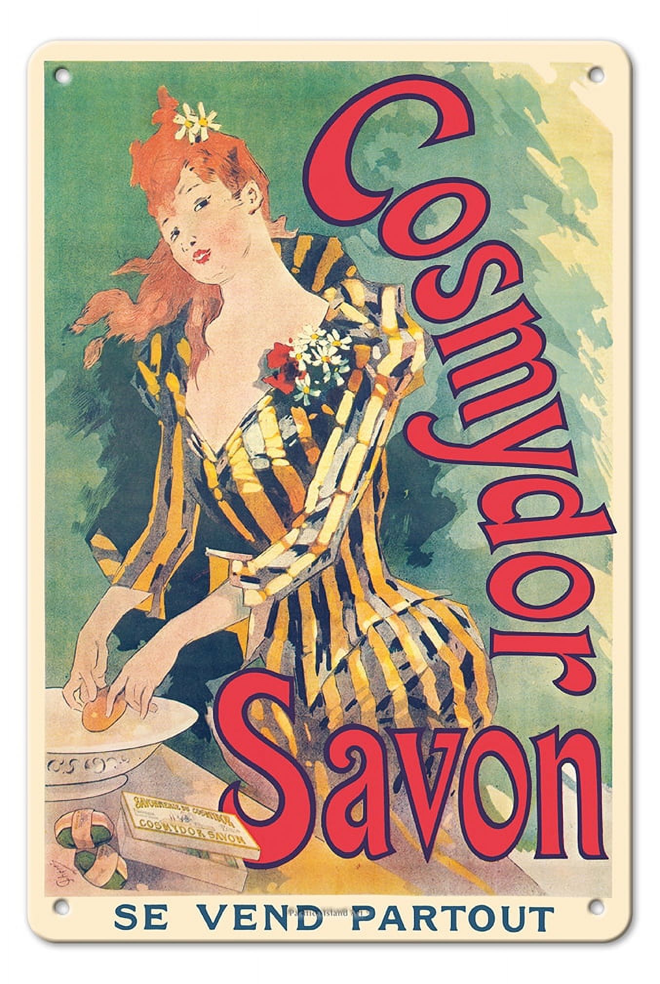 Cosmydor Savon - French Luxury Soap Brand - Vintage France Advertising ...